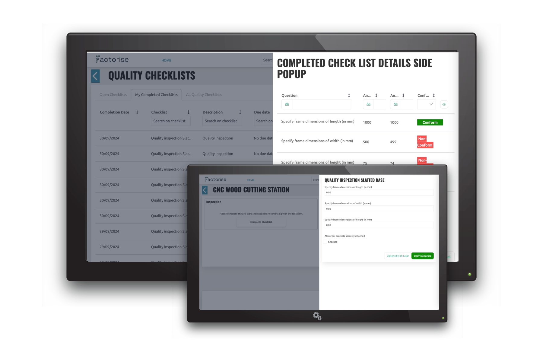 Composable MES - Factorise-software